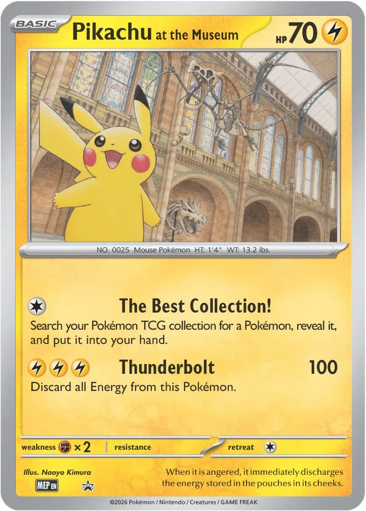 Pikachu At the Museum Promo Card SET FOR RELEASE! – dondiegotrading